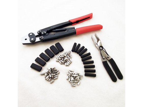 Bullet crimp set with tools / bullet connector set met gereedschap ...