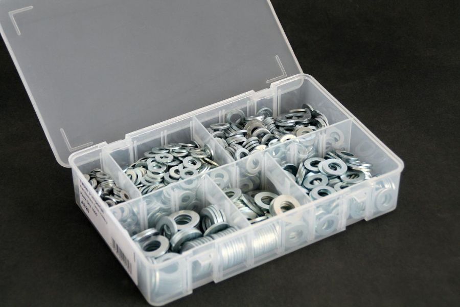 Assortiment sluitringen engelse maten (1000 st.) - Blankers Unusual ...